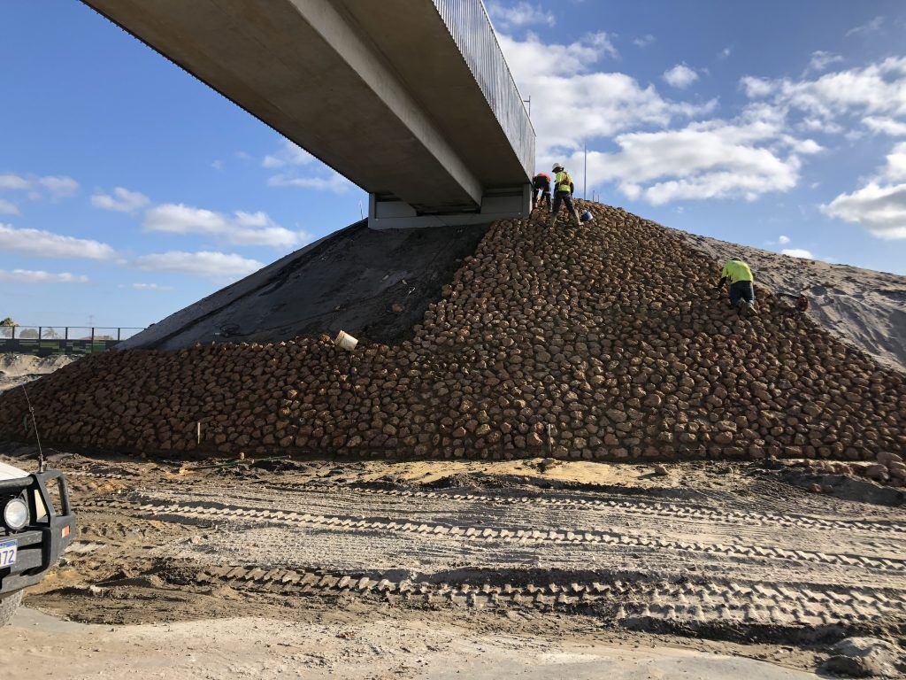 Rock Pitching Perth - ABM Landscaping