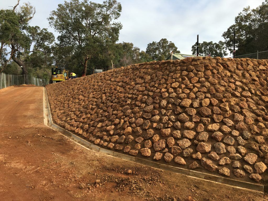 Rock Pitching Perth - ABM Landscaping