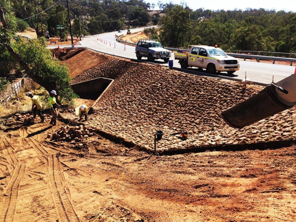 Rock Pitching Perth - ABM Landscaping